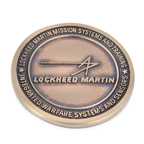 Classic Brass Coins - Lockheed Coins | Lockheed Martin & Sikorsky