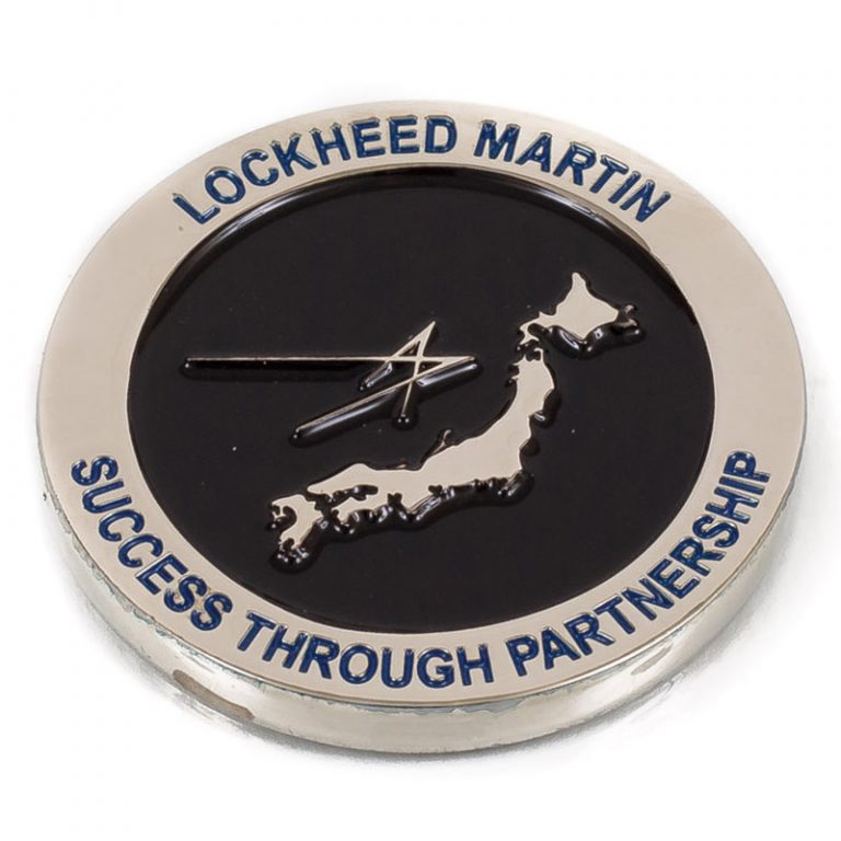 Colorful Enamel Coins - Lockheed Coins | Lockheed Martin & Sikorsky