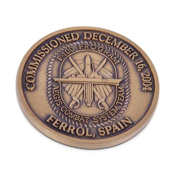 Classic Brass Coins - Lockheed Coins | Lockheed Martin & Sikorsky