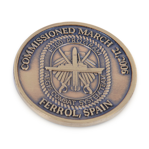 Classic Brass Coins - Lockheed Coins | Lockheed Martin & Sikorsky