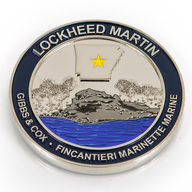 Colorful Enamel Coins - Lockheed Coins | Lockheed Martin & Sikorsky
