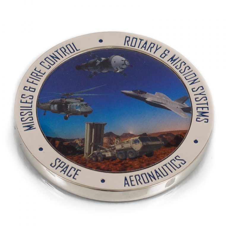 Full Color Coins - Lockheed Coins | Lockheed Martin & Sikorsky