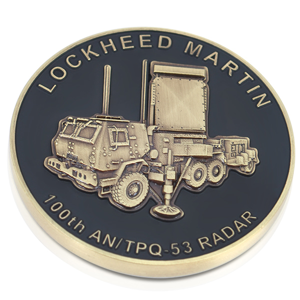 Classic Brass Coins - Lockheed Coins | Lockheed Martin & Sikorsky
