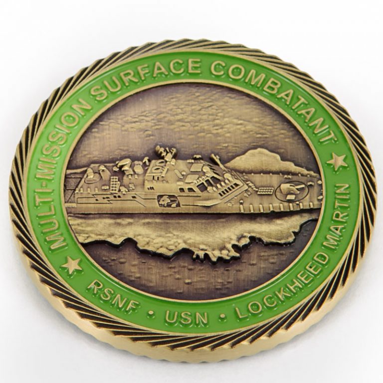 Full Color Coins | Lockheed Coins | Lockheed Martin & Sikorsky