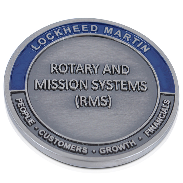 Colorful Enamel Coins - Lockheed Coins | Lockheed Martin & Sikorsky