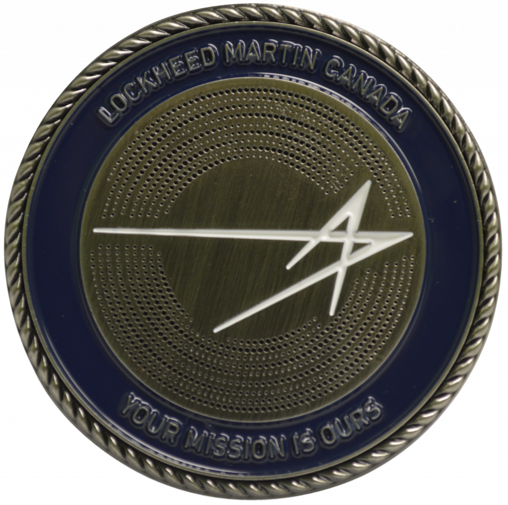 Colorful Enamel Coins - Lockheed Coins | Lockheed Martin & Sikorsky